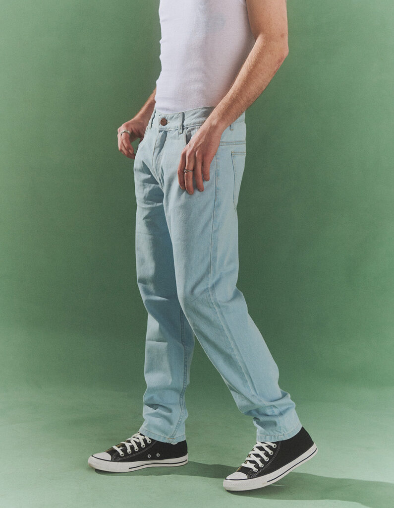 Jean REVOLVER 1990 Celeste - Ropa and Roll shop online